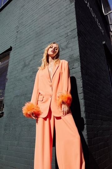 Feather Blazers Nasty Gal