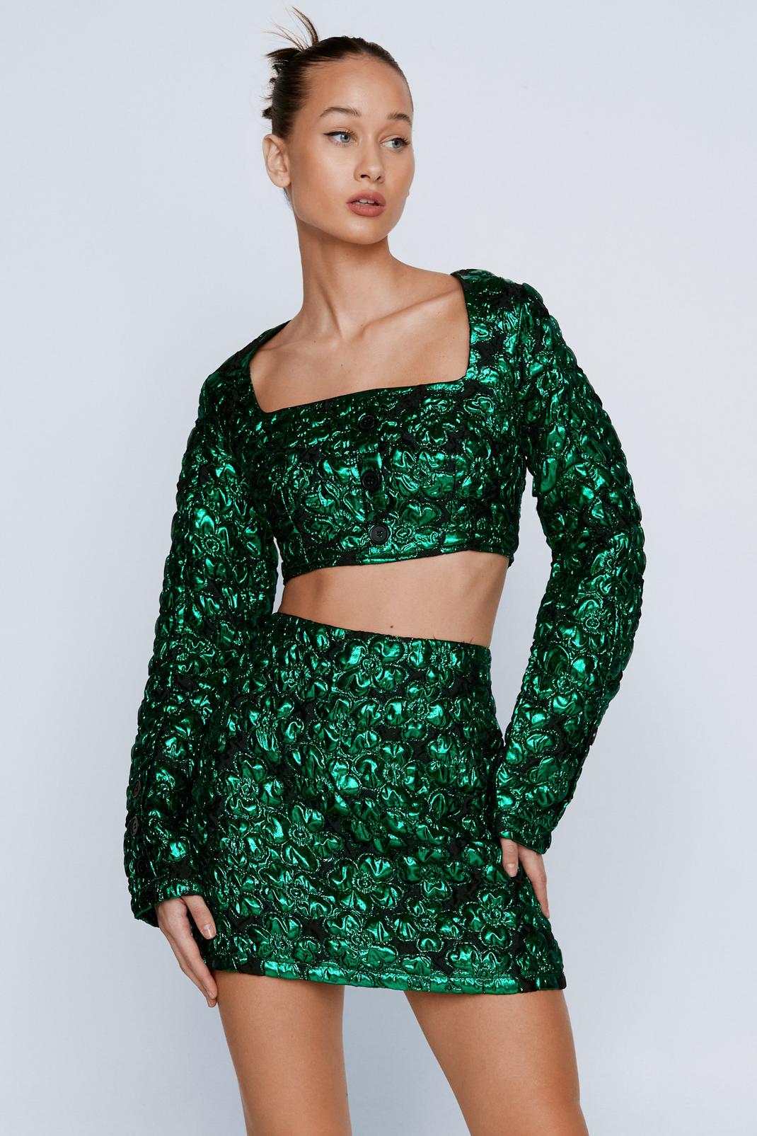 Floral Jacquard Tailored Mini Skirt | Nasty Gal Floral Jacquard Tailored Mini Skirt | Nasty Gal